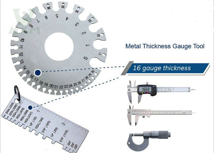 16 Gauge Metal Thickness: Steel, Galvanized, and Aluminum | Huaxiao Metal